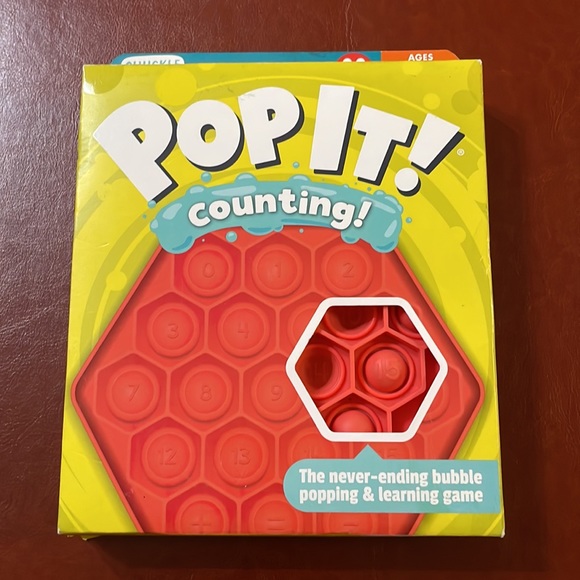 Toys | Pop It Set Of 2 Pop It Counting 6 12 X 7 12 And Round Circle 8 ...